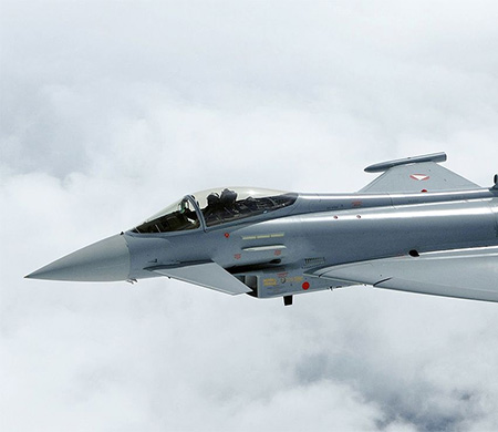 Eurofighter Typhoon EK ilk kez görücüye çıktı