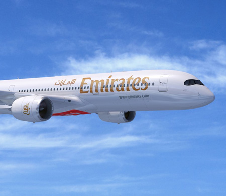 Emirates'in A350'leri yepyeni uçak içi eğlence sistemi ile donatılacak