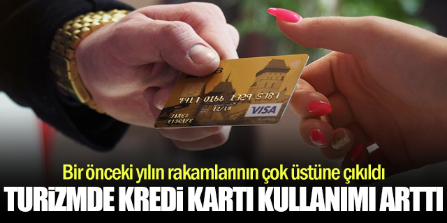 Turistlerin kredi kartı harcamaları rekor kırdı