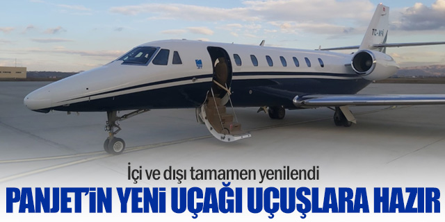 Panjet'in yeni uçağı ticari uçuşlara hazır